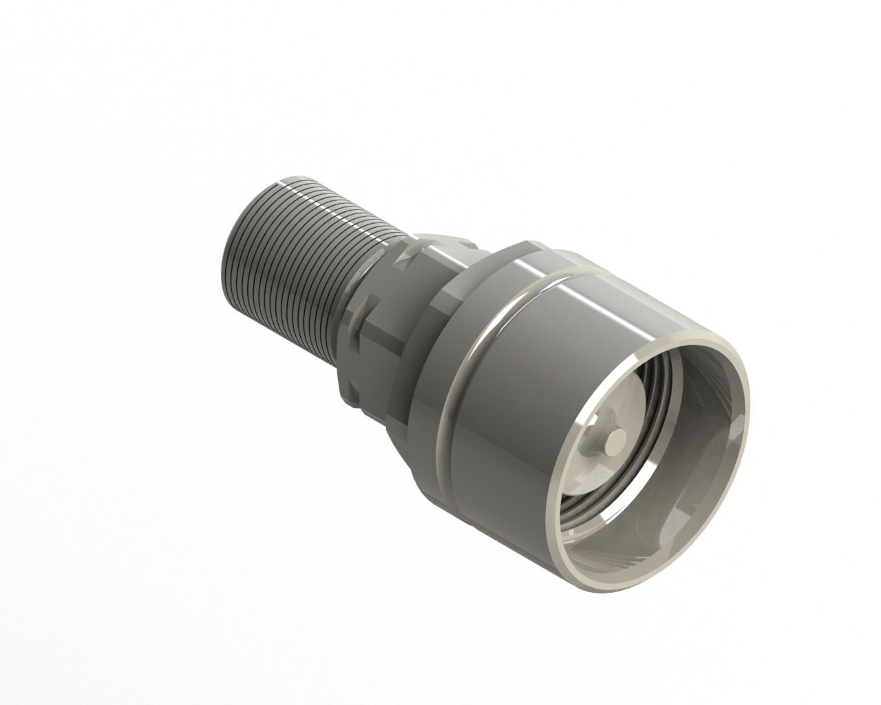 6100069500 - Screw coupling plug with Schott according to ISO 14541